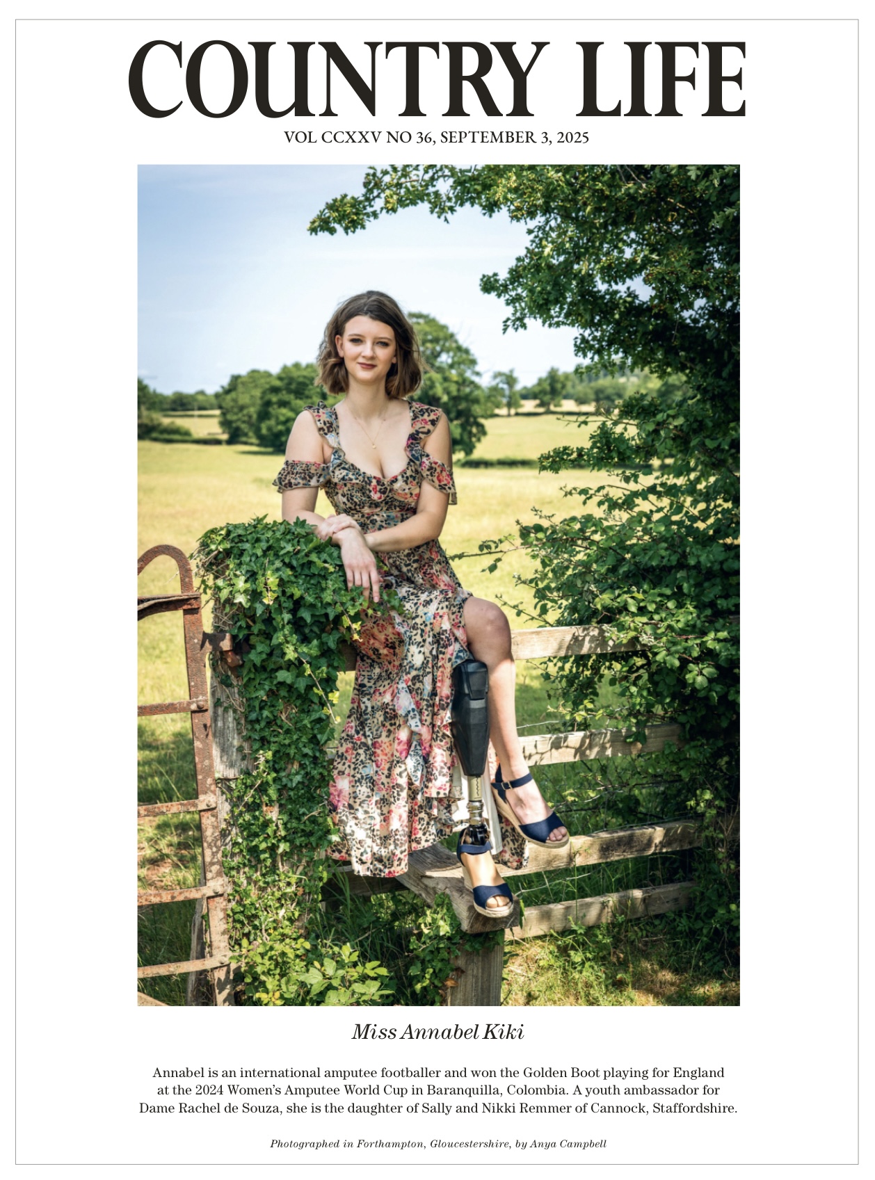 Country Life Frontispiece - Annabel Kiki